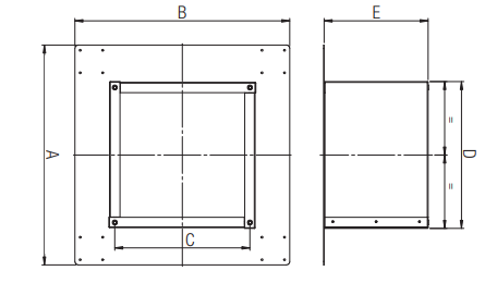 Purlin box H300 per Torrini STCQ - Secure Air