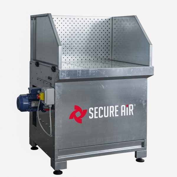 Suction bench with extractor and integrated filters, a technical ...